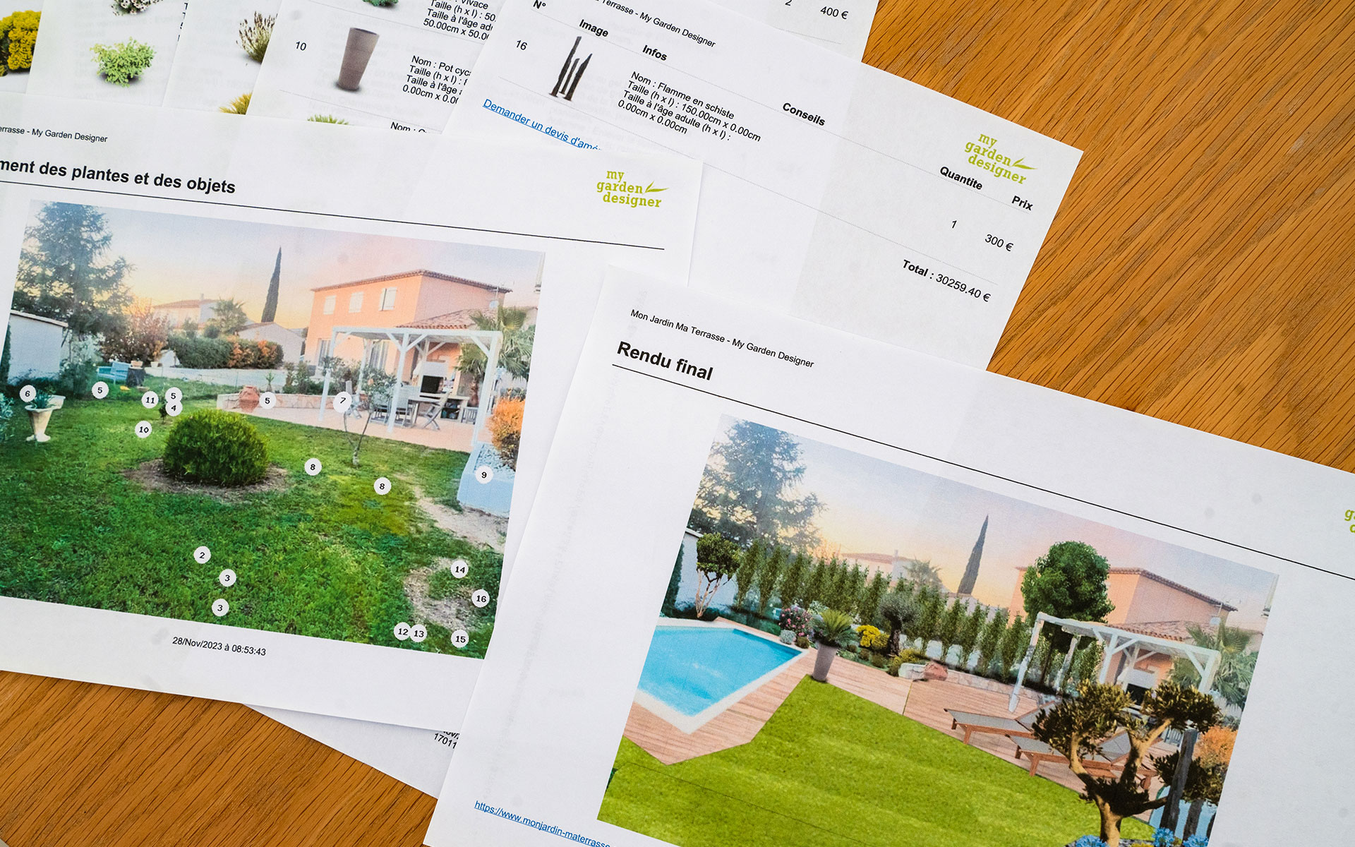 Outdoor landscaping project: our design tool