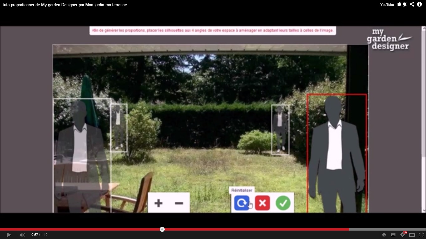 My Garden Designer proportions tutorial - Mon Jardin Ma Terrasse